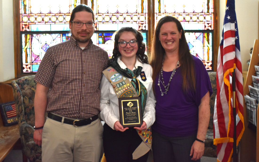 JS teen first to receive Gold Star Award for area Girl Scout Troop ...